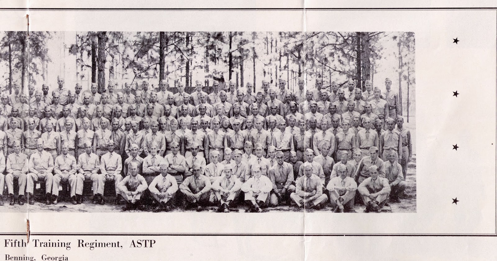 Gene and Clara's: Basic Training, Fort Benning, Georgia, August ...