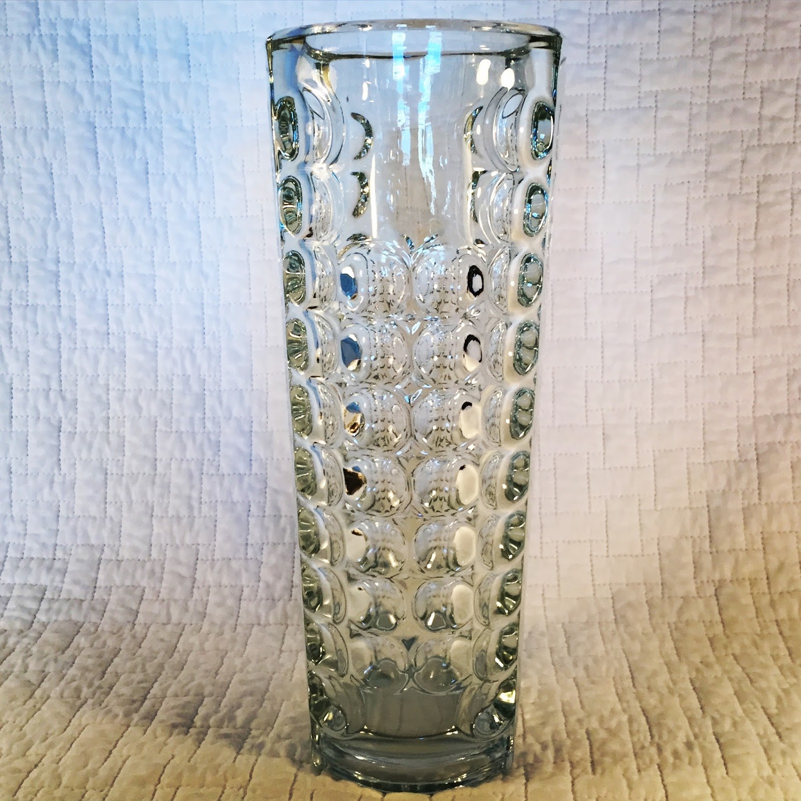 Era Antiques: Mid Century Modern Concave Bubble Glass Designed Vase ...