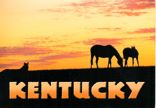 Around the States in 50 Postcards: Our Beautiful Kentucky Postcards