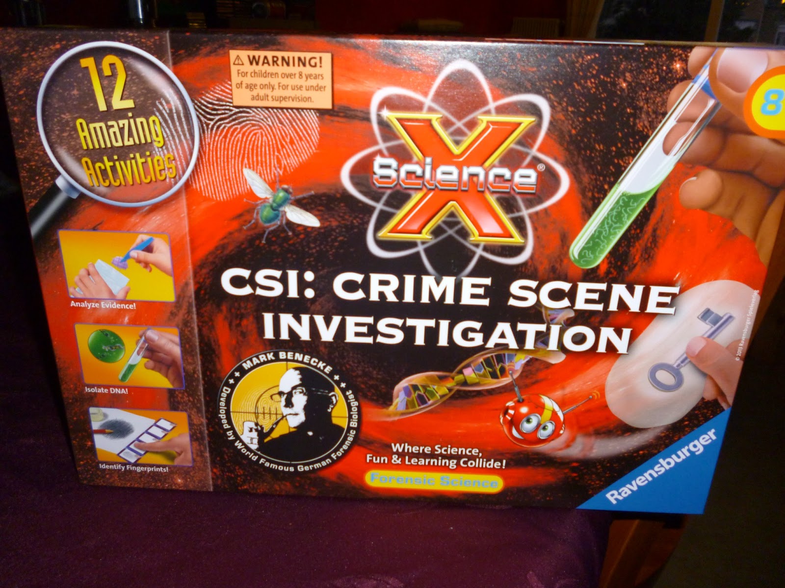 Madhouse Family Reviews: Science X CSI : Crime Scene Investigation kit ...