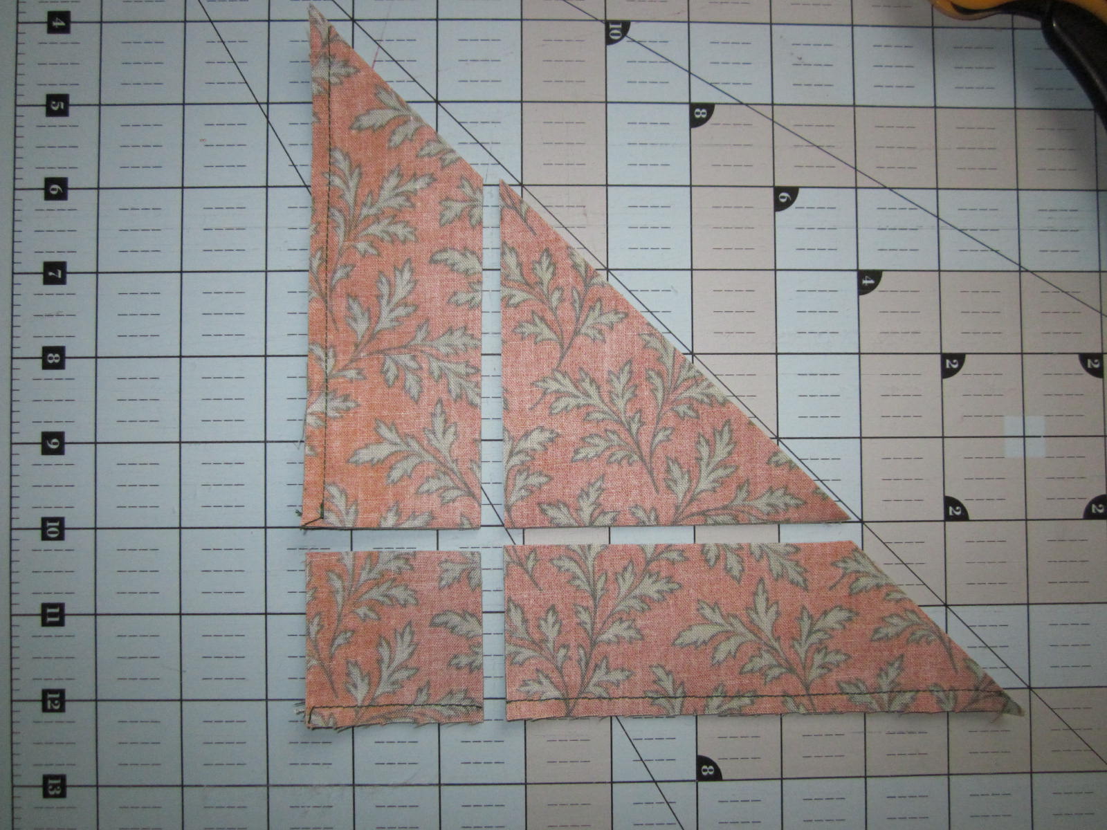 Quilting with Karen: Arrowhead Block Tutorial