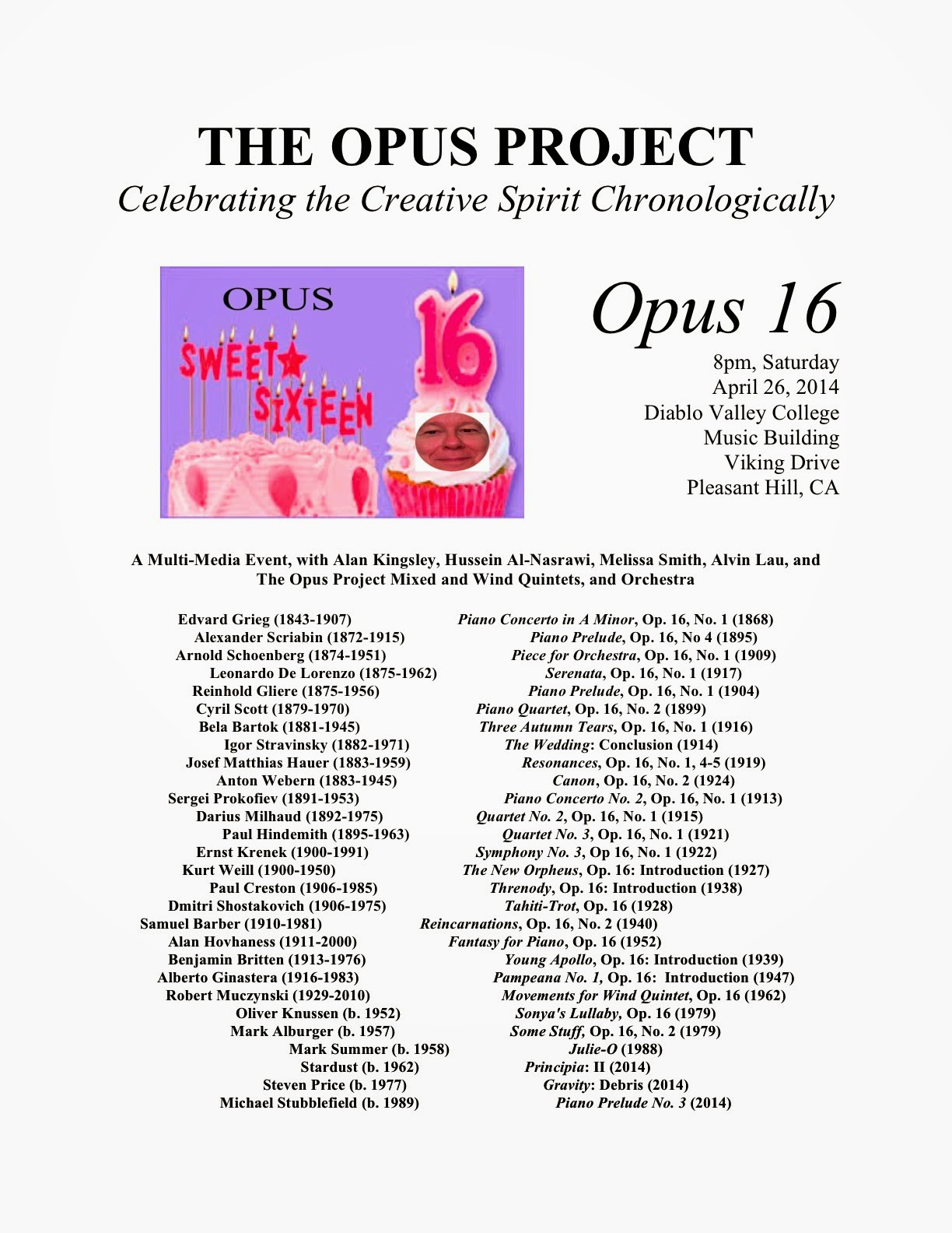 THE OPUS PROJECT: April 26 - Opus 16: How Suite It Is