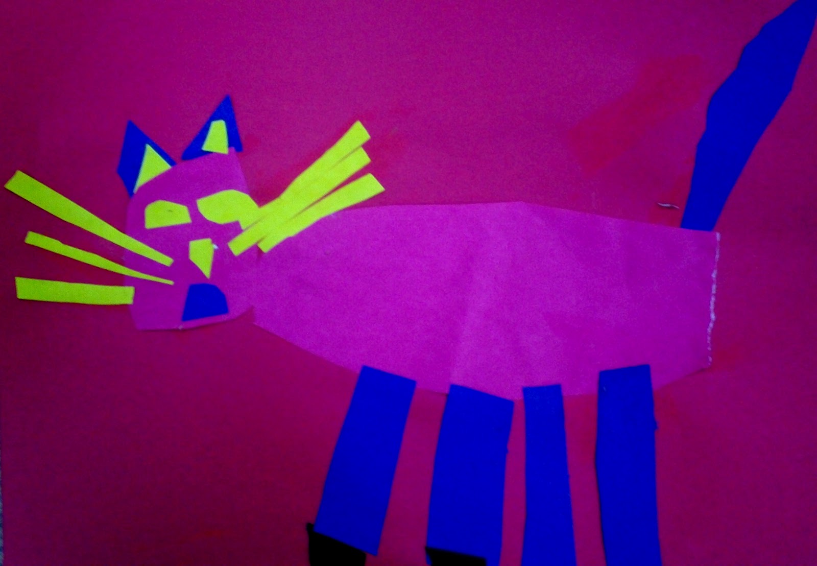 Art With Mr. E: Kindergarten Collage Cats