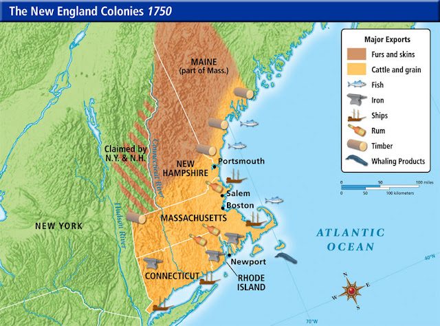 Class 4-316 Blog: The 13 Original Colonies