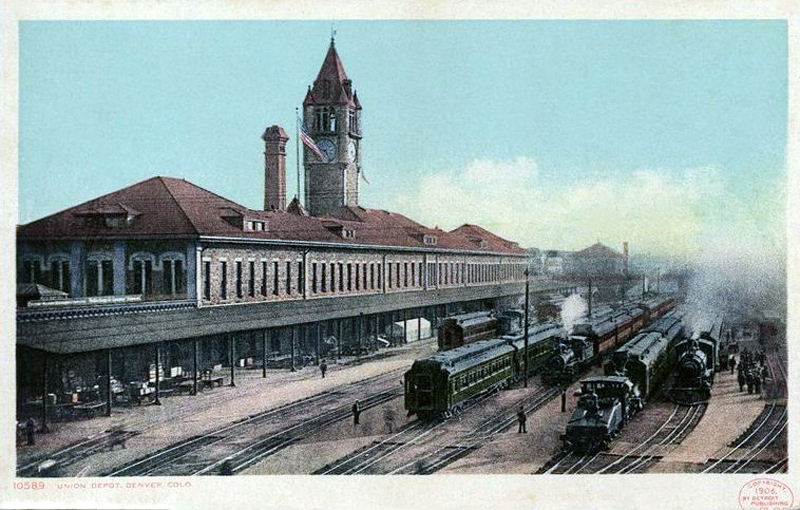 transpress nz: Denver Union Station in the glory days