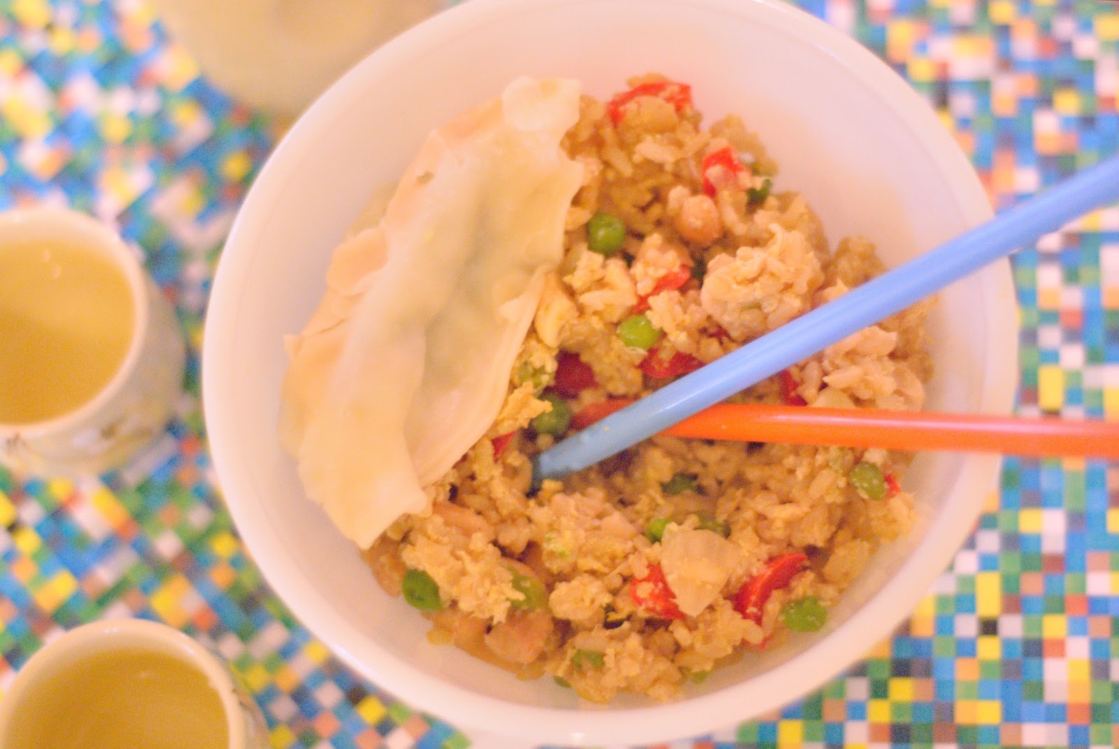 Ot & Et: egg drop veggie fried rice