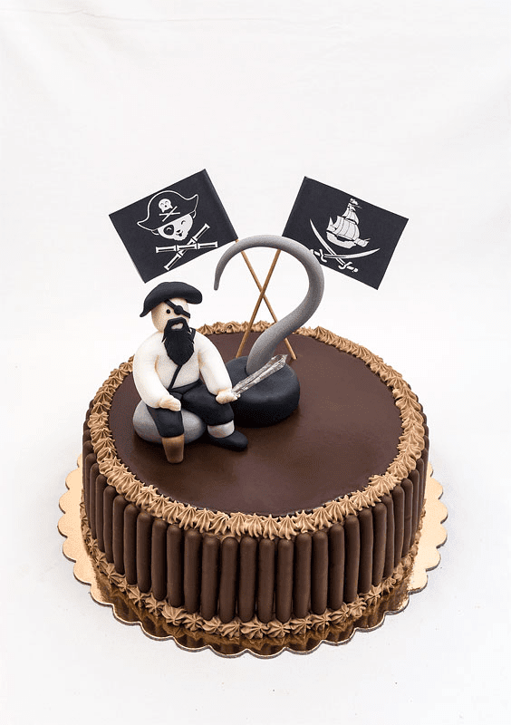 Moj svet kuhanja in priprave sladic: Torta Gusar in kljuka