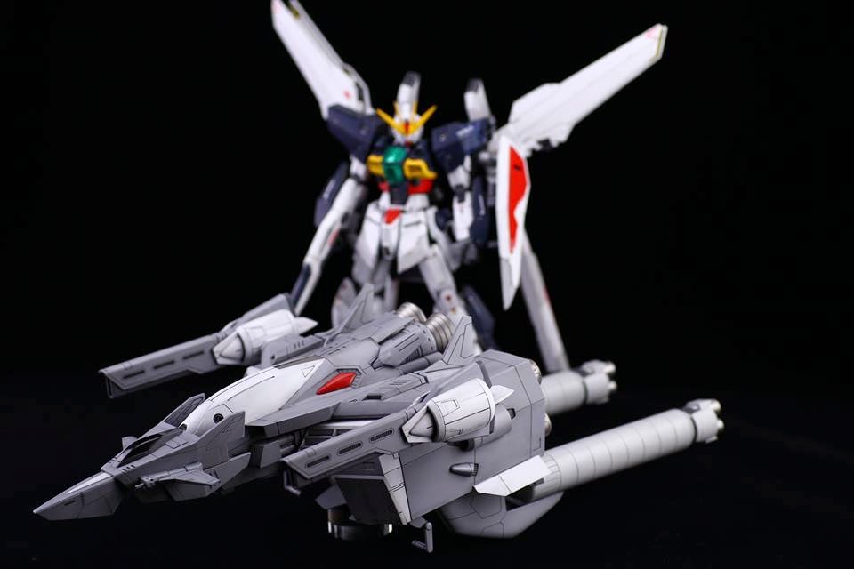 Custom Build: MG 1/100 Gundam Double X + G-Falcon