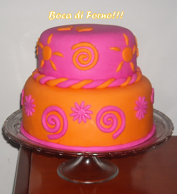 Boca di Forno!!!: Bolo Pink com Laranja