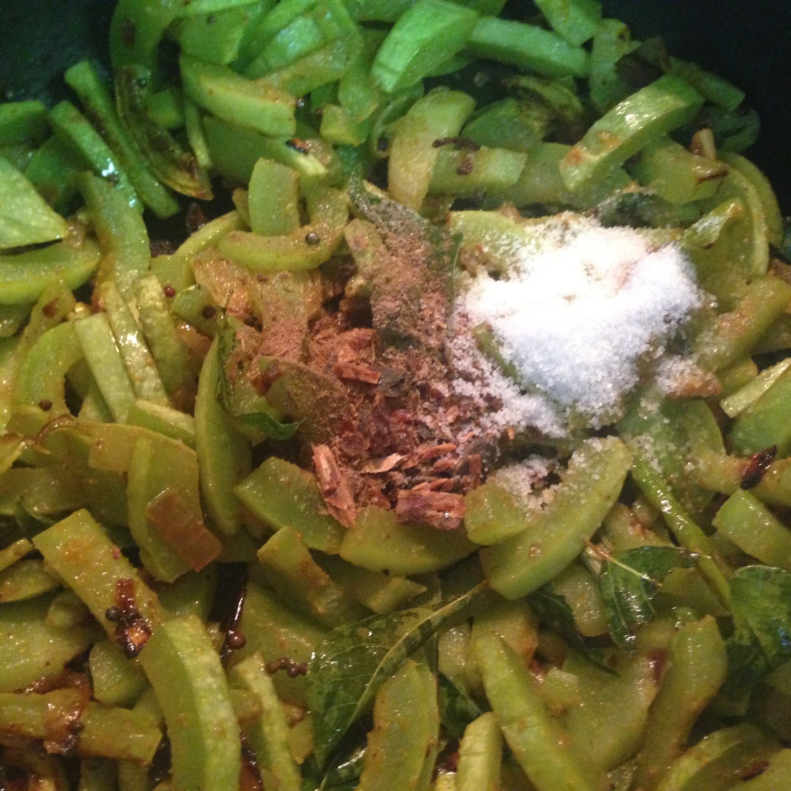 Sri Lankan Snake Gourd (Pathola) Curry