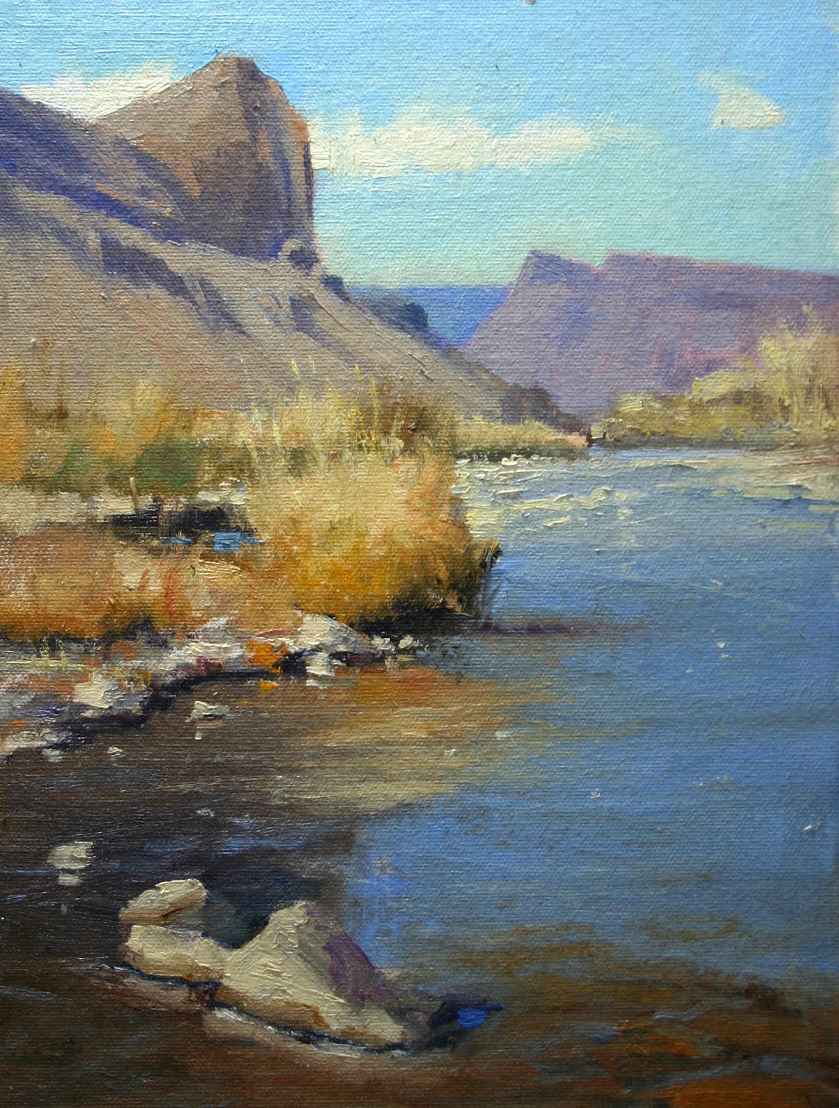 Rusty Jones, Painter's Blog: ABSTRACTING THE LANDSCAPE