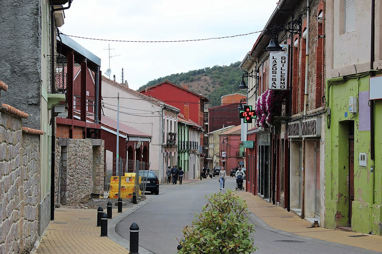 Cistierna desde el mirador de Peñacorada