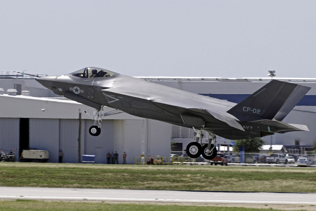 SNAFU!: First flight for second F-35C