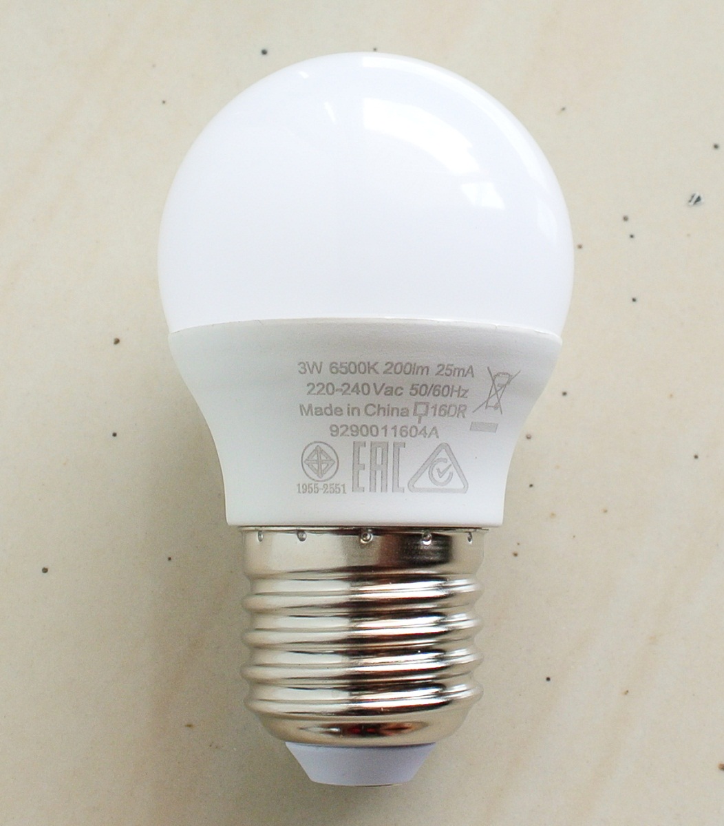 TJERET FILE: Philips LED Bulb 3 Watt Essential Teardown