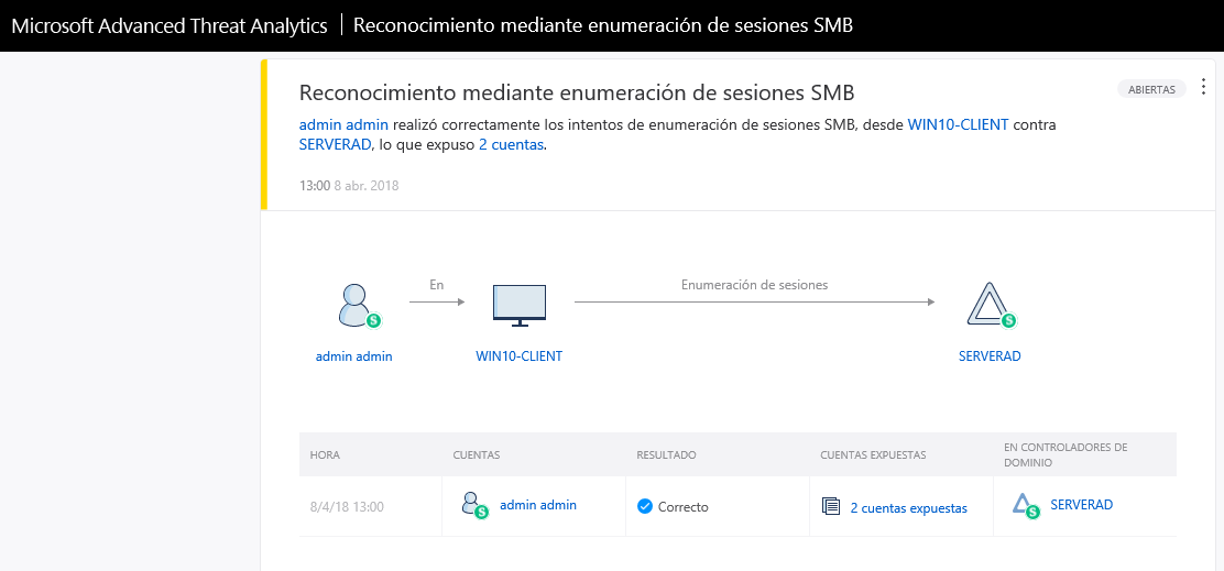 Seguridad de la Información: Microsoft ATA - Advanced Threat Analytics
