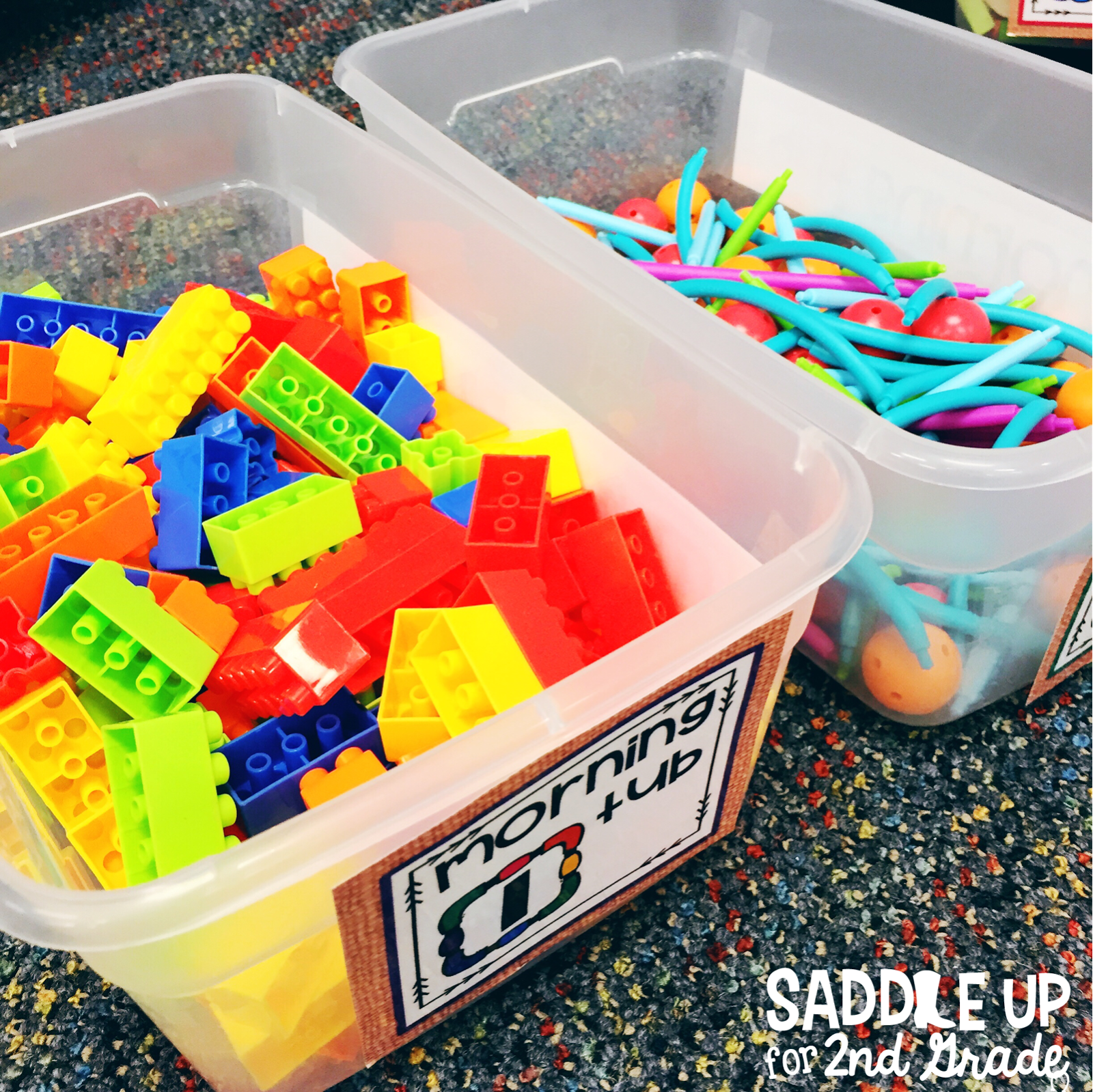 Morning Tubs with Oriental Trading - Saddle Up for 2nd Grade