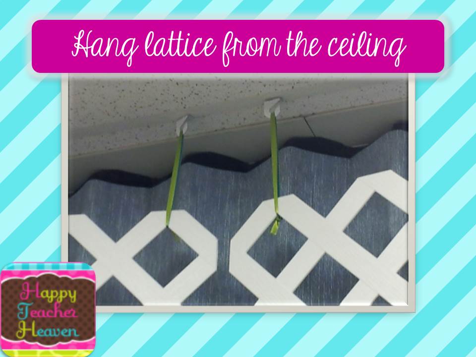 Happy Teacher Heaven: Displaying Student Work: Lattice