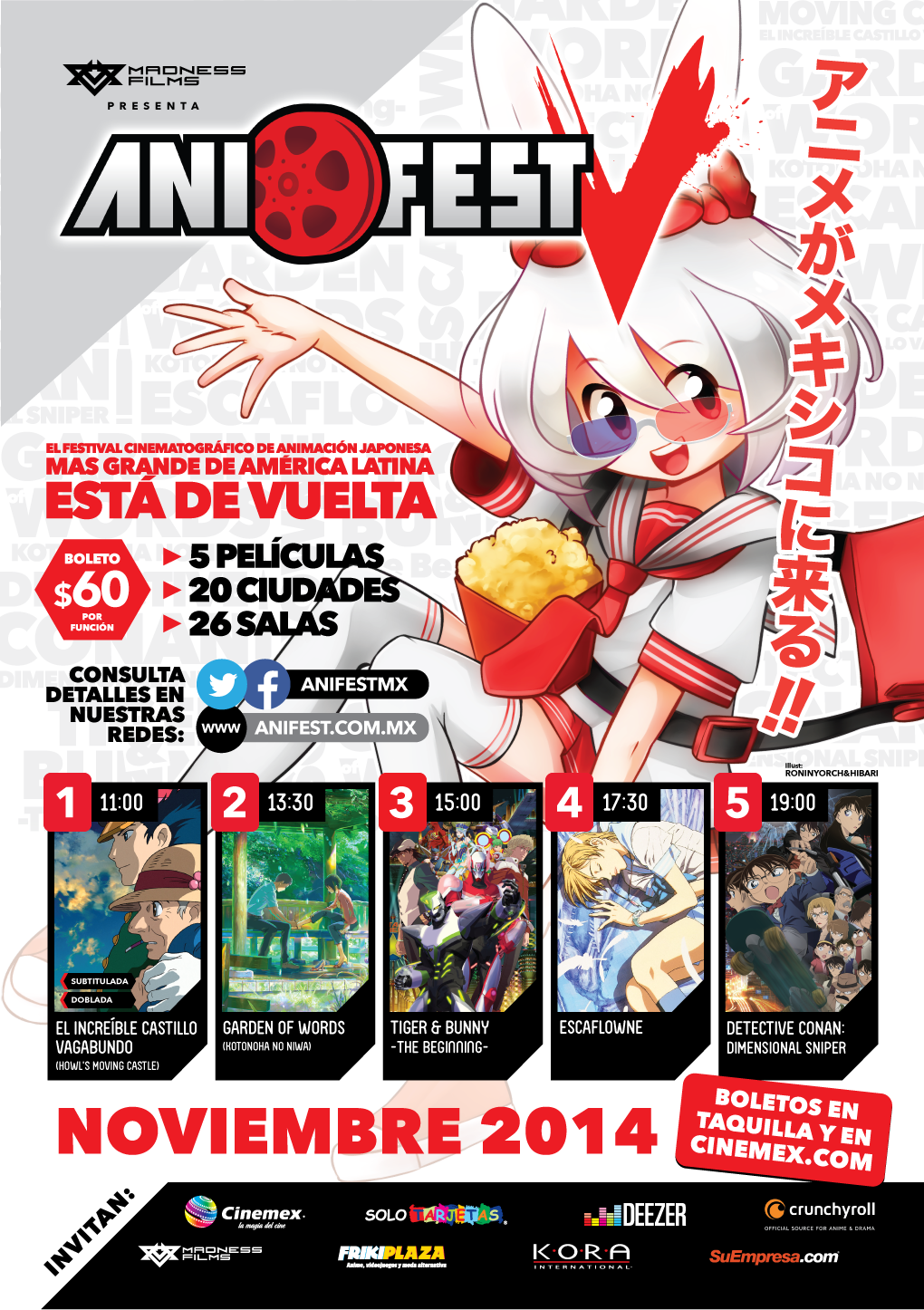 AniFest 5: Información del evento en México – ANMTV