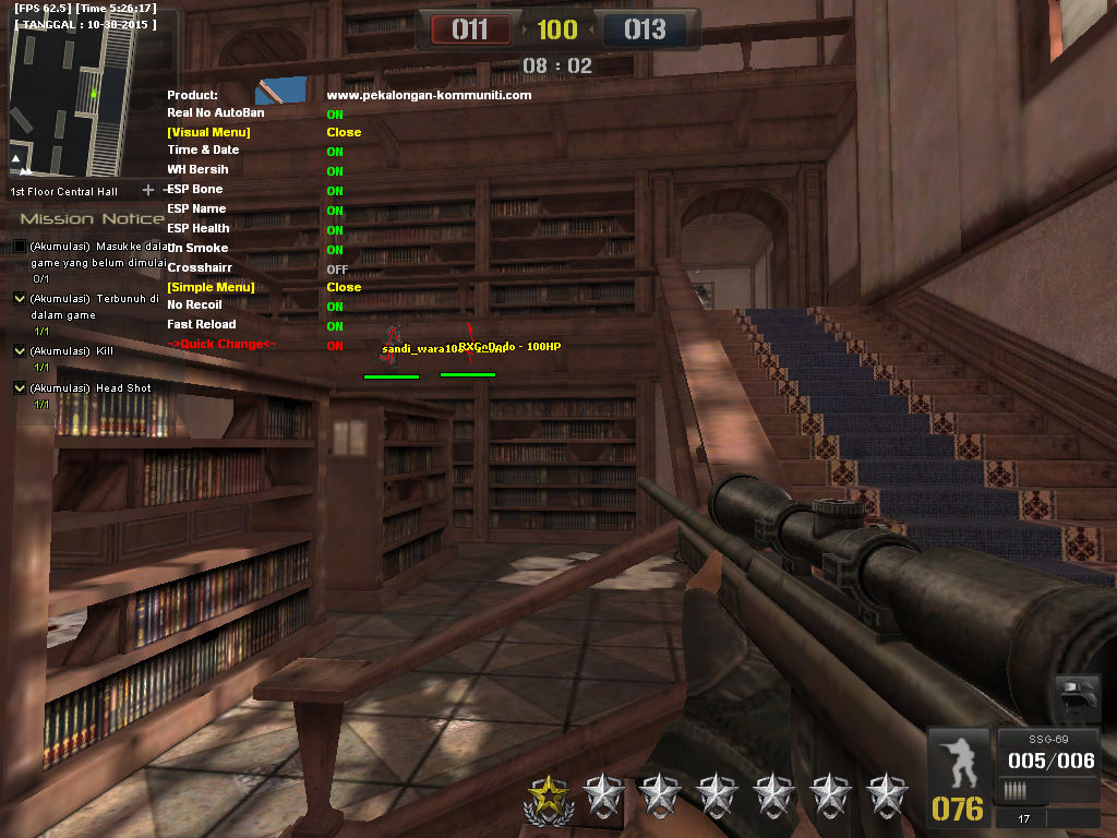 Waw Citayam Cheat PB & LS 2015 100 All Work