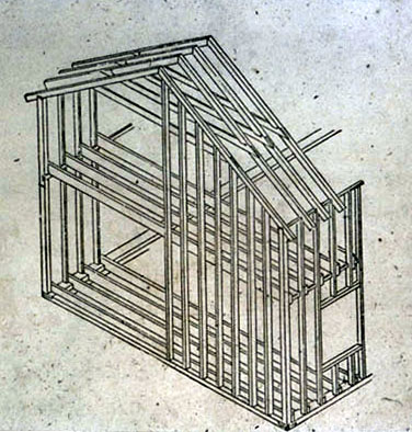 Arquitectura, Diseño y Modernidad: Balloon Frame, 1850