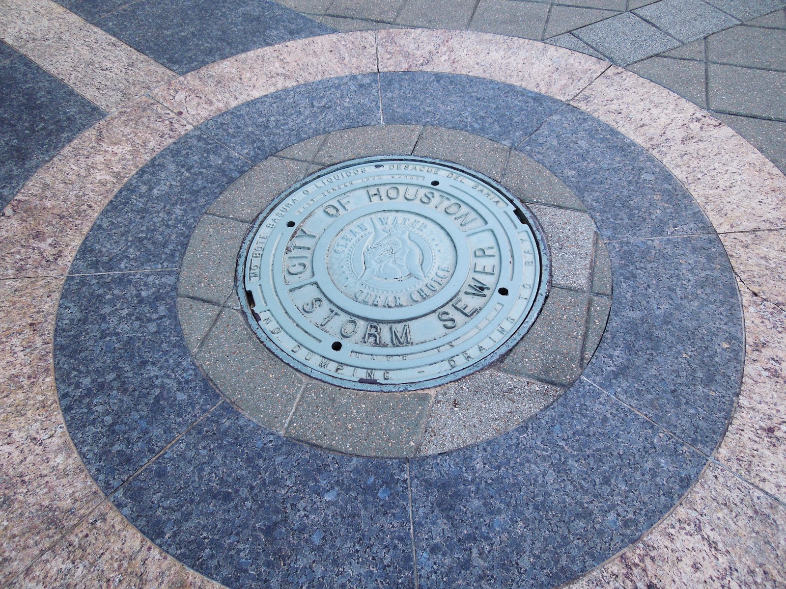 Houston in Pics: Pavement Beautification: City of Houston Storm Sewer M