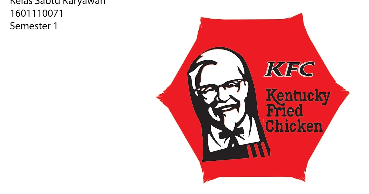Contoh Gambar Logo KFC by Adobe Ilustrator