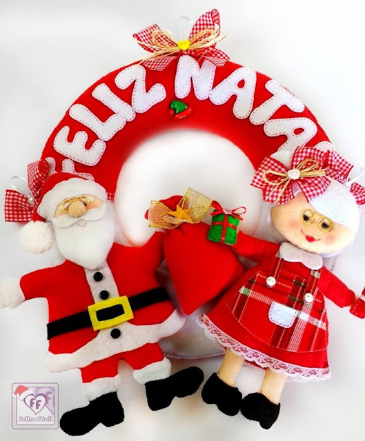 Santa and Mama Claus FREE Template