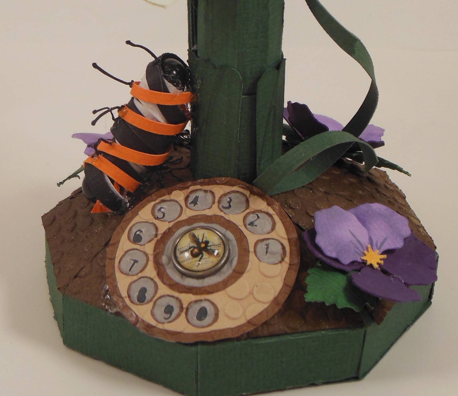 Sharas Paper Creations: Spring is Calling Daffodil Telephone Contest Entry