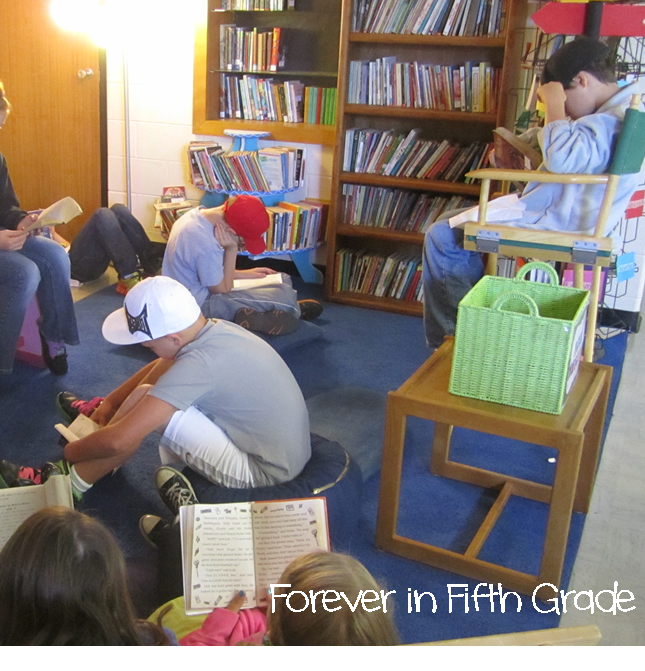 A Cozy Classroom Library | Forever in Fifth Grade