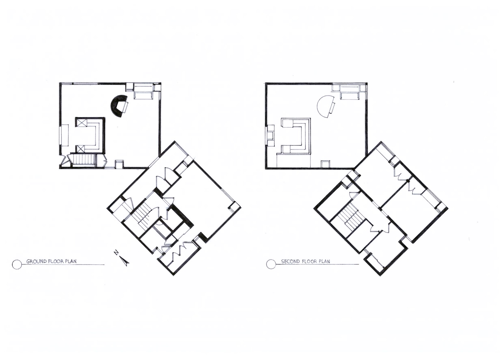 ARCH1142 Samantha (Yoo Sun) Jeong: DRAW IT!: Base drawings