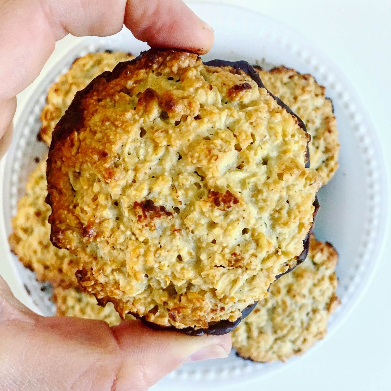 Mes recettes sans gluten (mais 100% plaisir !): Biscuits choco-avoine