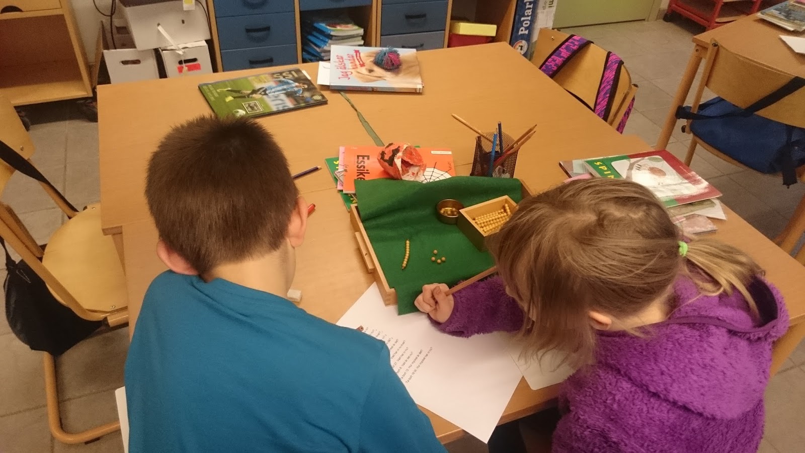 Klass 2 Luft: Matte (+ om engelskan)