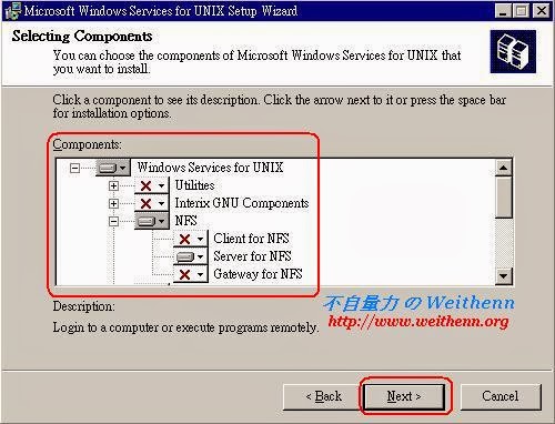Windows Server 2000 - 利用 Windows Services for UNIX (SFU) 架設 NFS Server ...