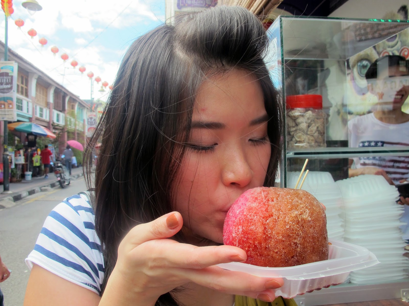 Michelle Noms: 70's Ice Ball, Armenian Street Penang