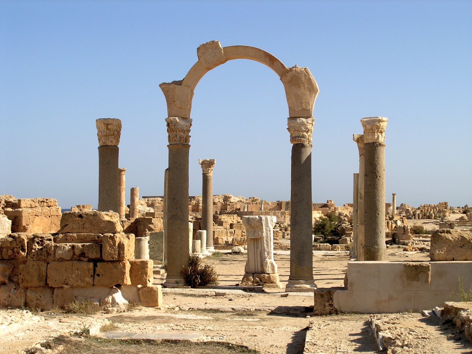 Forever A Pilgrim: Roman Ruins, Libya
