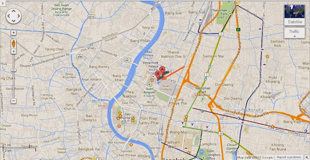 Detail Dusit Park Bangkok Location Map | About BTS Bangkok Thailand ...