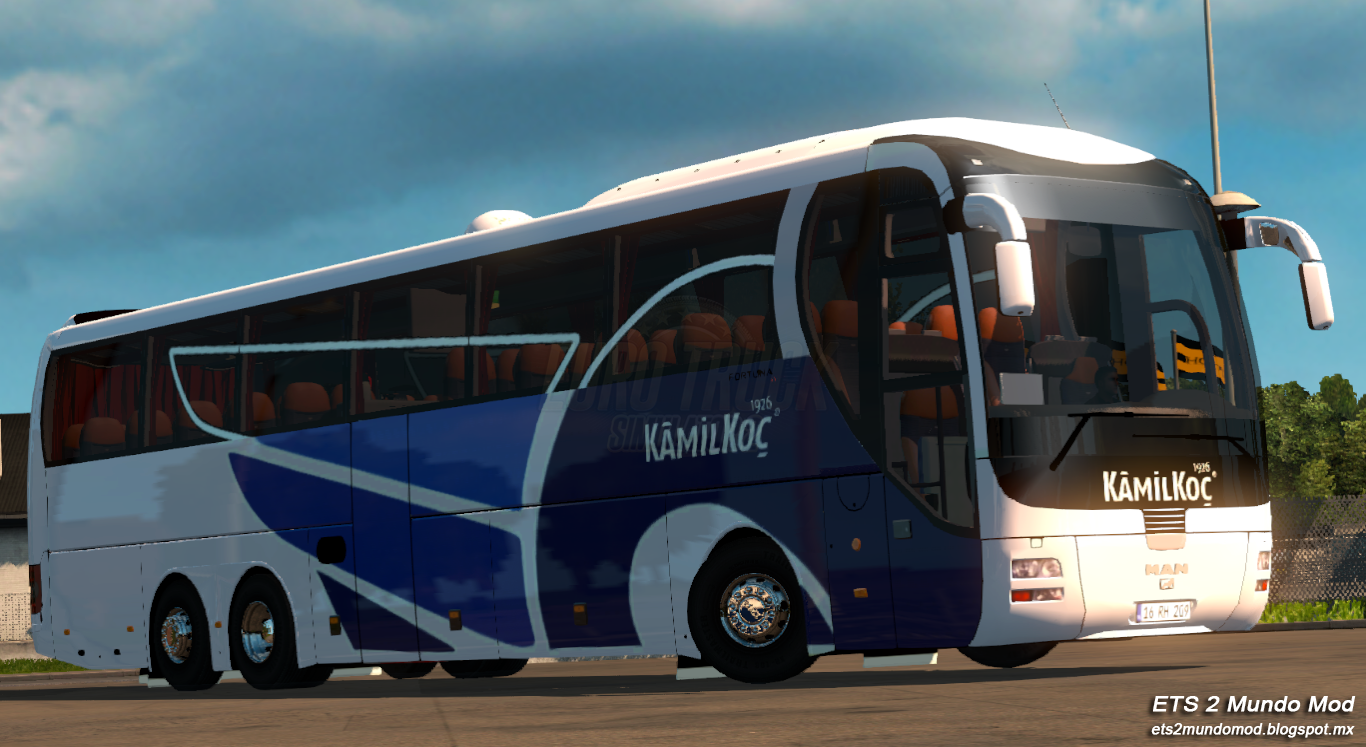 (Autobús ETS 2) MAN Lion's Coach 6x2 - ETS 2 Mundo Mod