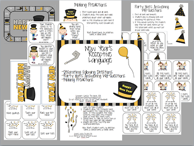 Carrie's Speech Corner: Guest Post: New Years Packet from Home Sweet ...