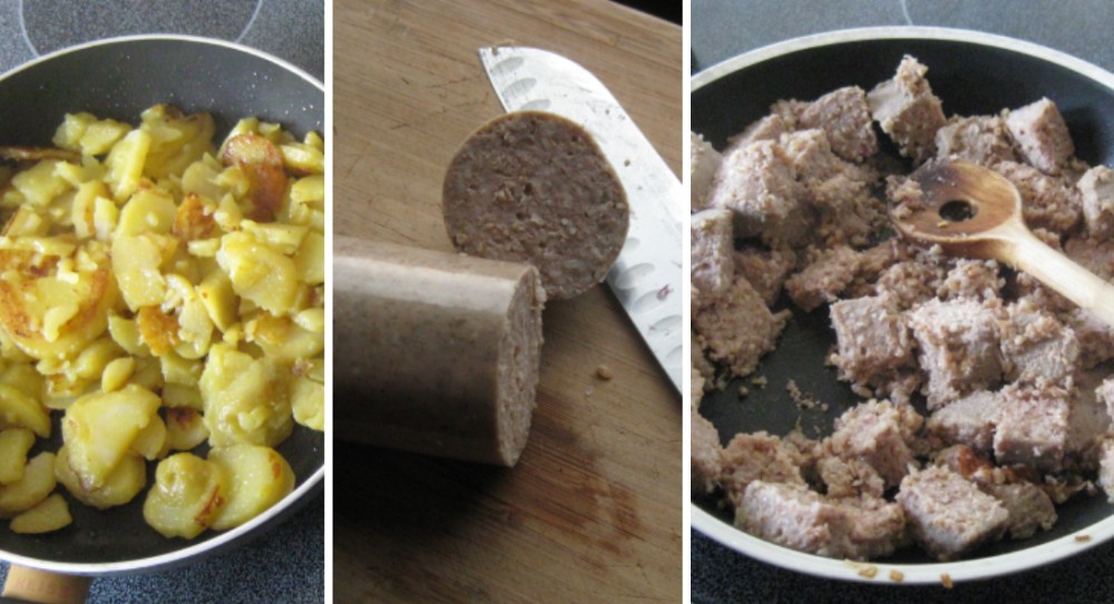 Barbaras Spielwiese: Knipp mit Bratkartoffeln