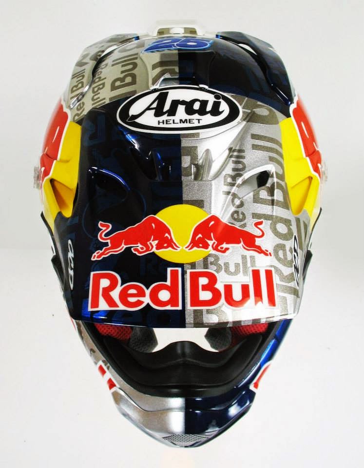 Racing Helmets Garage: Arai MX-V M.Viñales 2015 by OCD
