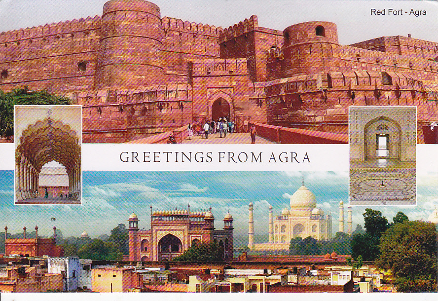 Postcard A La Carte 2: India - Uttar Pradesh - Agra Fort