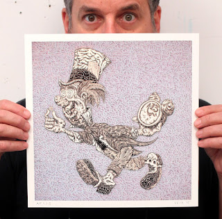 INSIDE THE ROCK POSTER FRAME BLOG: Mark Dean Veca Major Work Show in ...