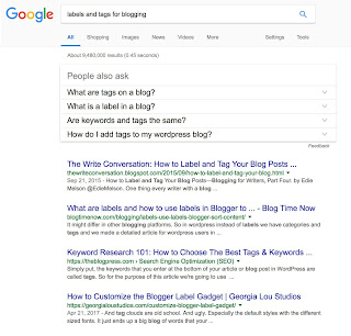 The Write Conversation: Why Tags and Labels are Important to Blogging ...
