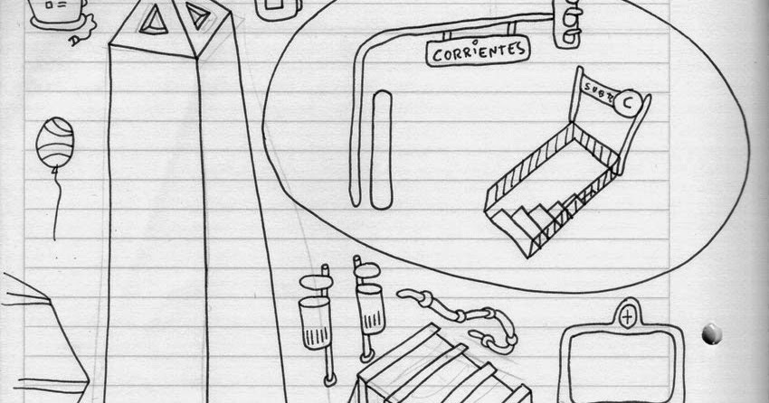 Ilustrador Alexiev Gandman: Paso a paso para ilustrar el Obelisco de ...