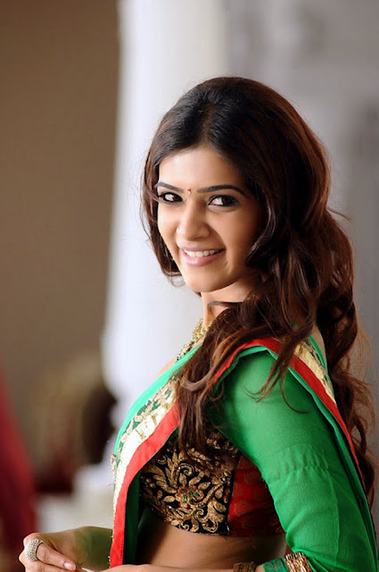 heroines-images: Samantha Half Saree Wallpapers