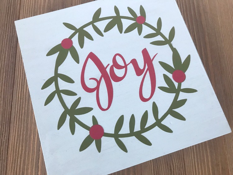 5 Little Monsters: Joy Sign- A Quick Christmas Craft