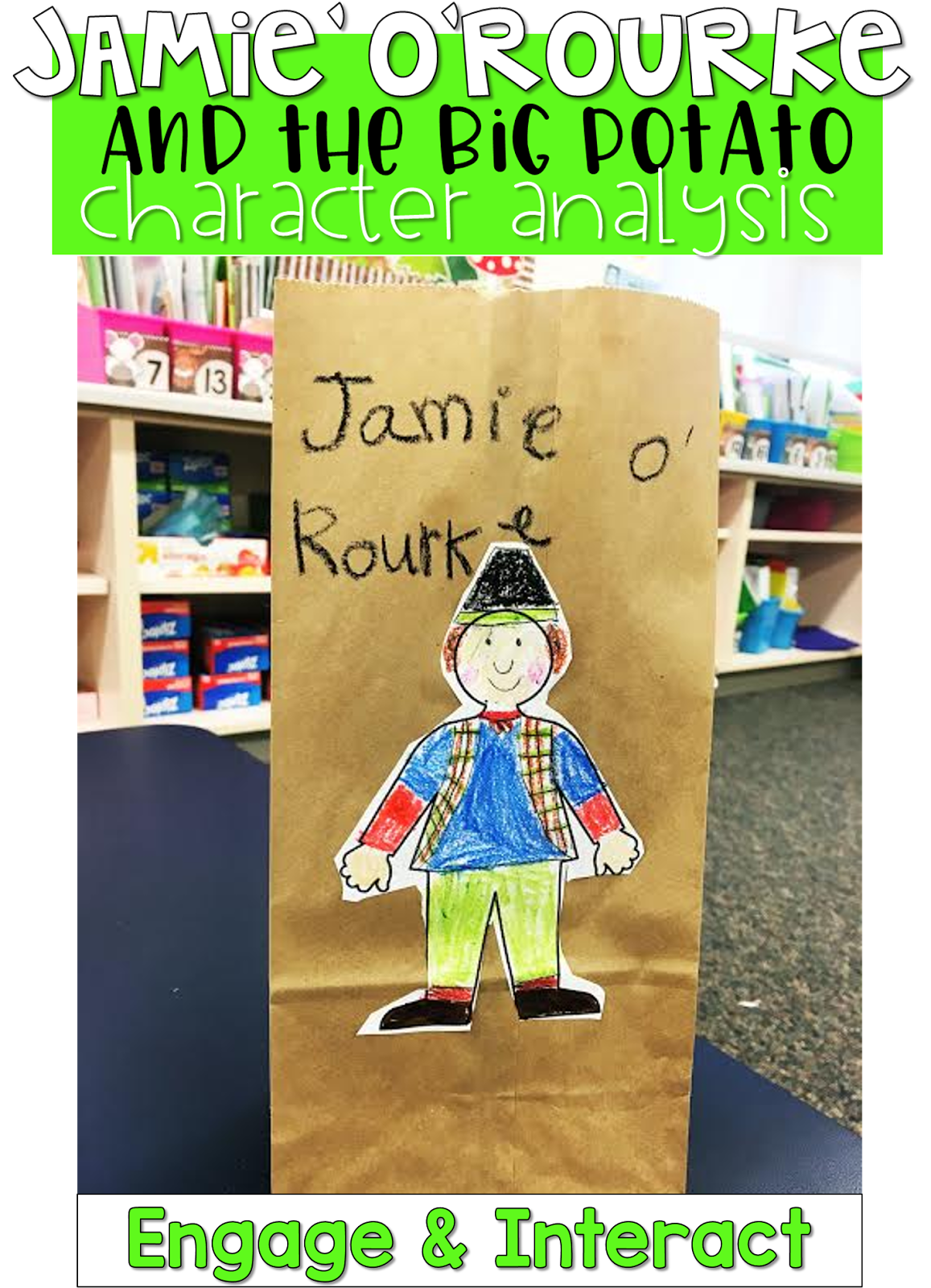 HANDS ON - Jamie O'Rourke Character Analysis Project - The Teacher Talk