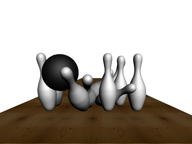 3D Modelling and animation: Bowling