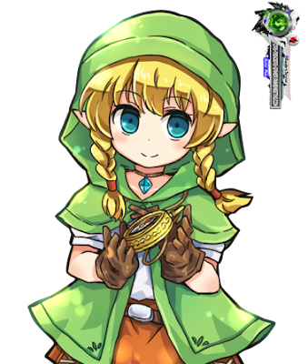 The Leyend of Zelda:Linkle Mega Cute Moe Render | ORS Anime Renders ...