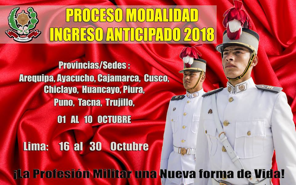 .: EMCH PROCESO ANTICIPADO 2019 - REQUISITOS OBLIGATORIOS